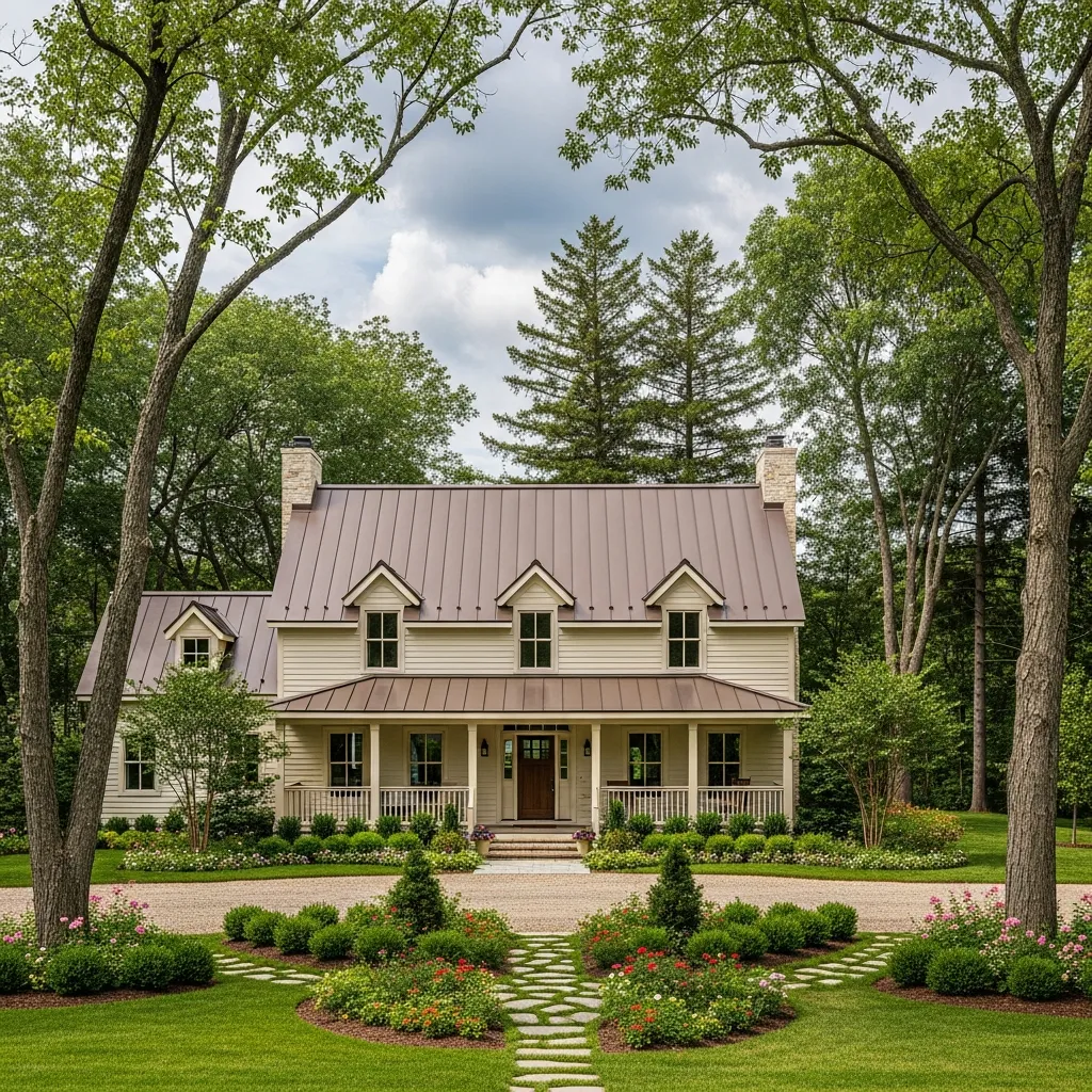 21 Stunning Farmhouse with Metal Roof Ideas You'll Adore 2026
